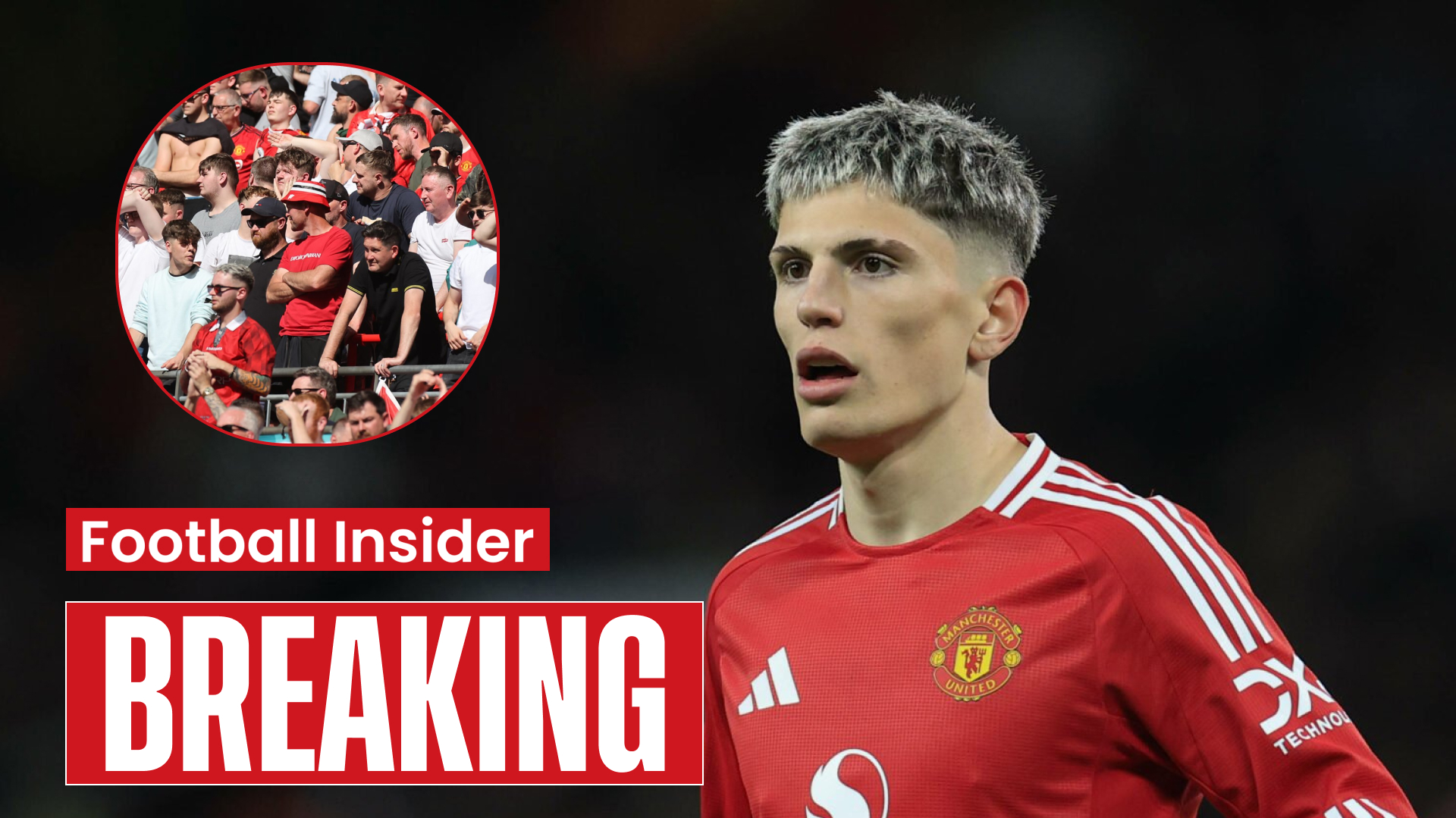 Alejandro Garnacho sends message to Man United fans after he's axed