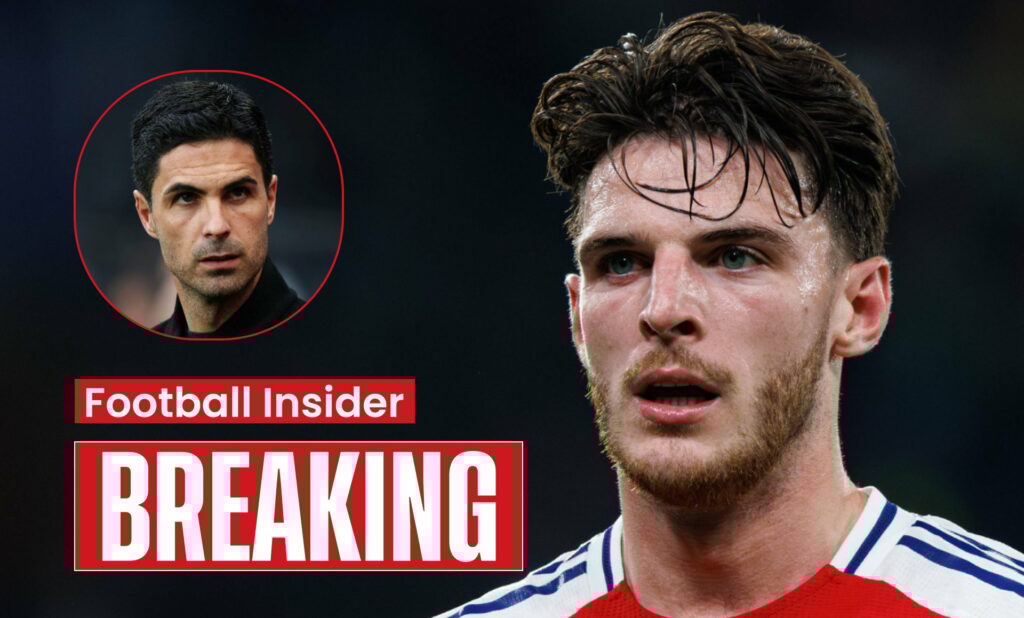 Declan Rice sends three-word message to Arsenal fans after controversy