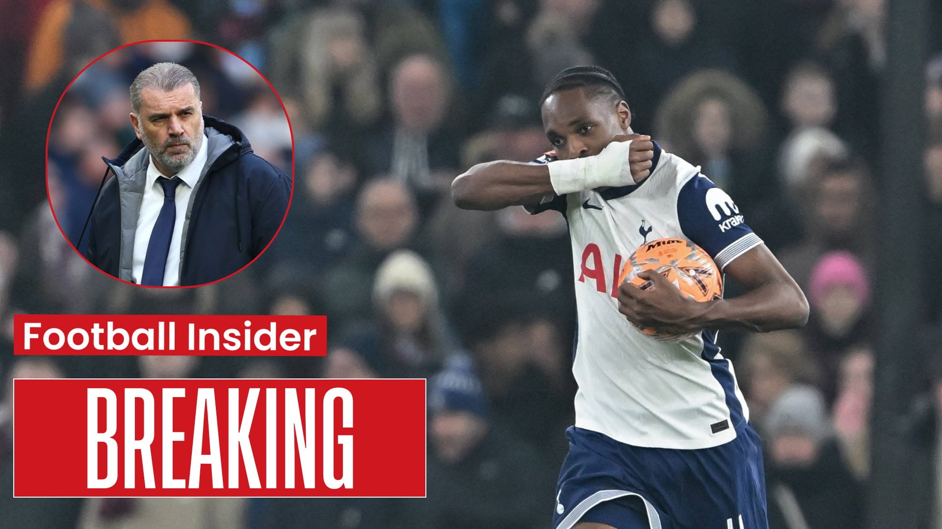 James Maddison and Archie Gray troll Tottenham teammate Mathys Tel