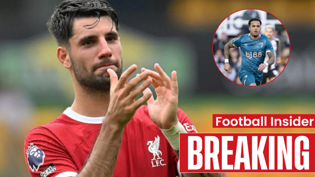 Liverpool's Dominik Szoboszlai reacts to Justin Kluivert Bournemouth ...