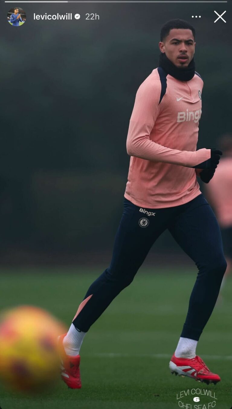 Levi Colwill shares Chelsea training ground update pre-Brighton clash