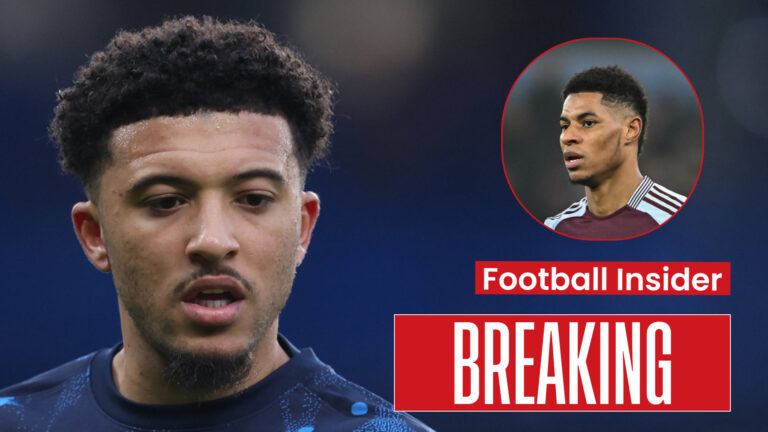 Jadon Sancho slammed after Marcus Rashford news in 'sad' Man United update