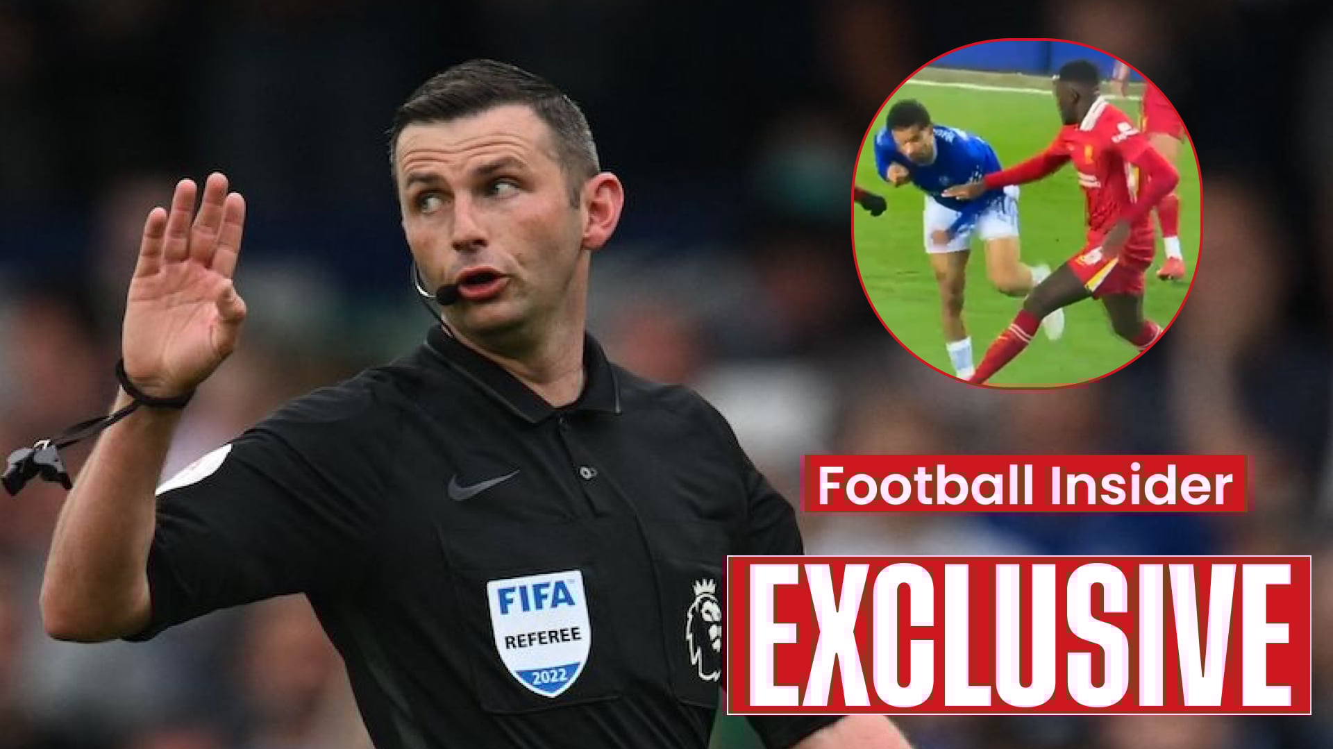 Exclusive: Michael Oliver 'wrong' on Everton v Liverpool call as Slot ...