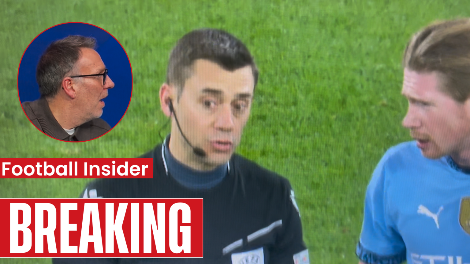 Paul Merson shocked as 'Leandro Trossard' referees Man City vs Real Madrid