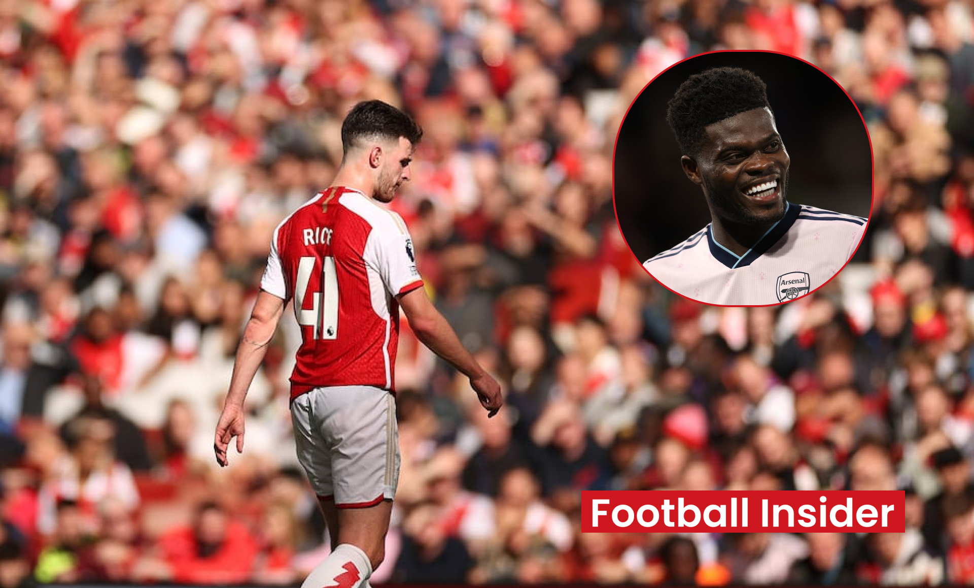 Declan Rice sends message to Arsenal teammate after Man City demolition