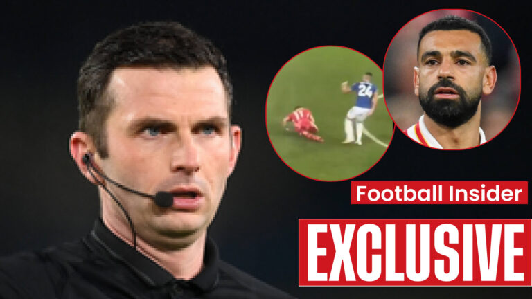 Keith Hackett baffled by Michael Oliver on Mo Salah incident in Everton ...