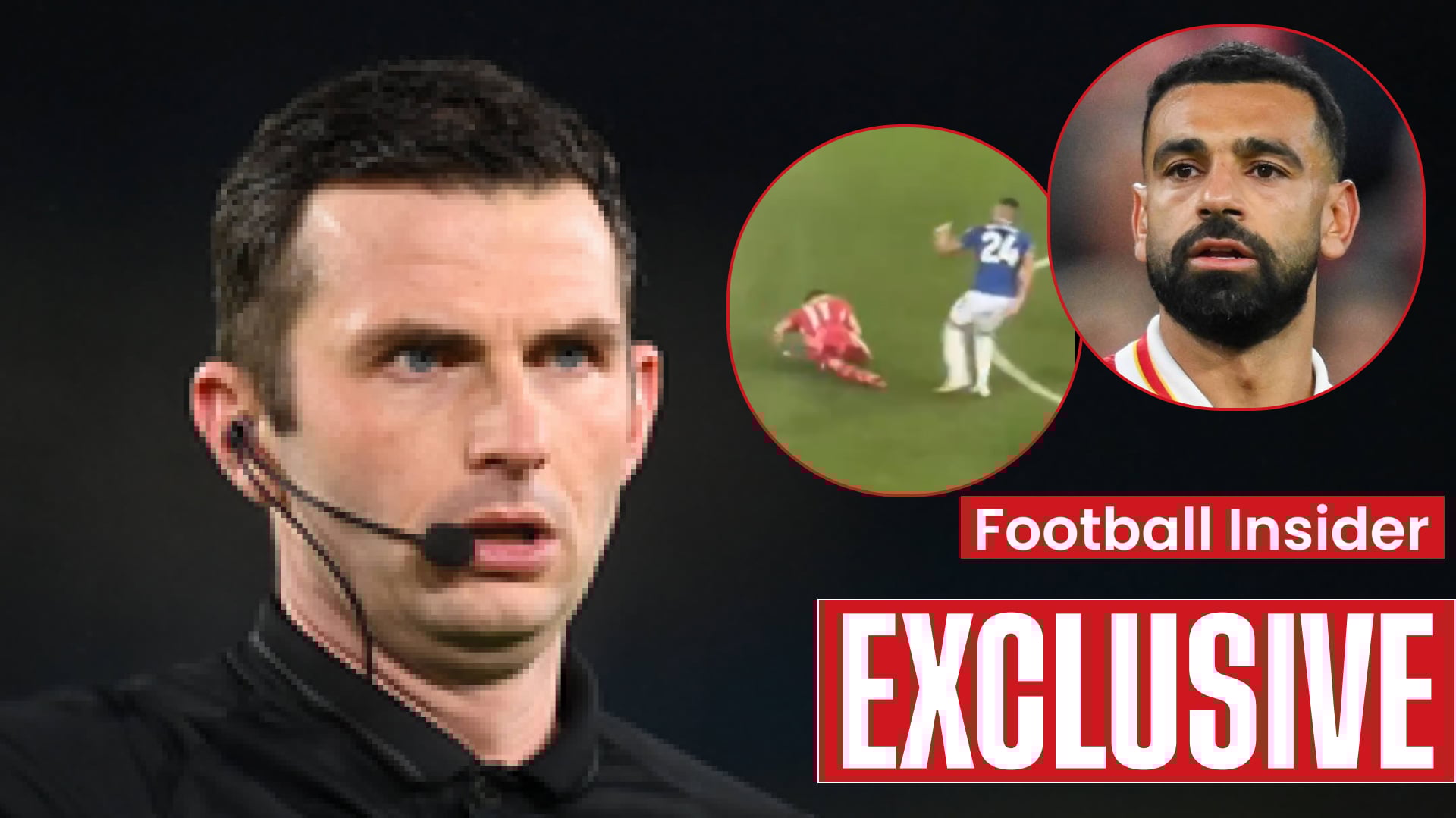 Keith Hackett baffled by Michael Oliver on Mo Salah incident in Everton ...