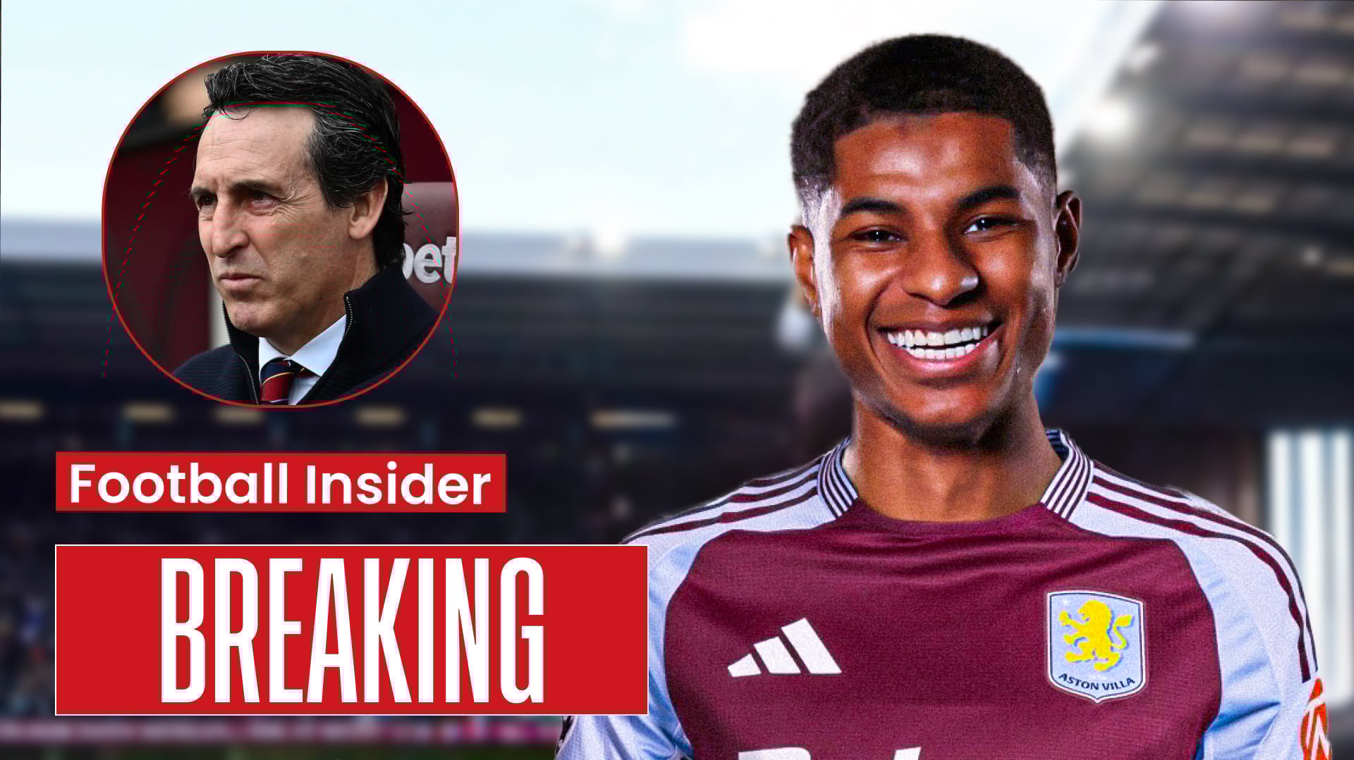 Marcus Rashford shares first Aston Villa training ground update