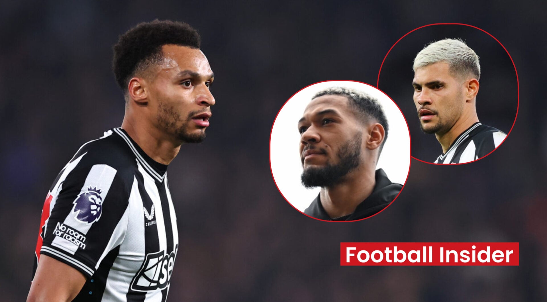 Guimaraes and Joelinton react to Jacob Murphy's heartfelt Newcastle message