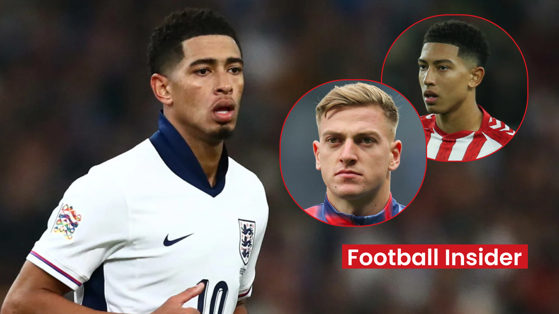 Jude Bellingham reacts as Sunderland star Jobe vs Liam Delap footage ...