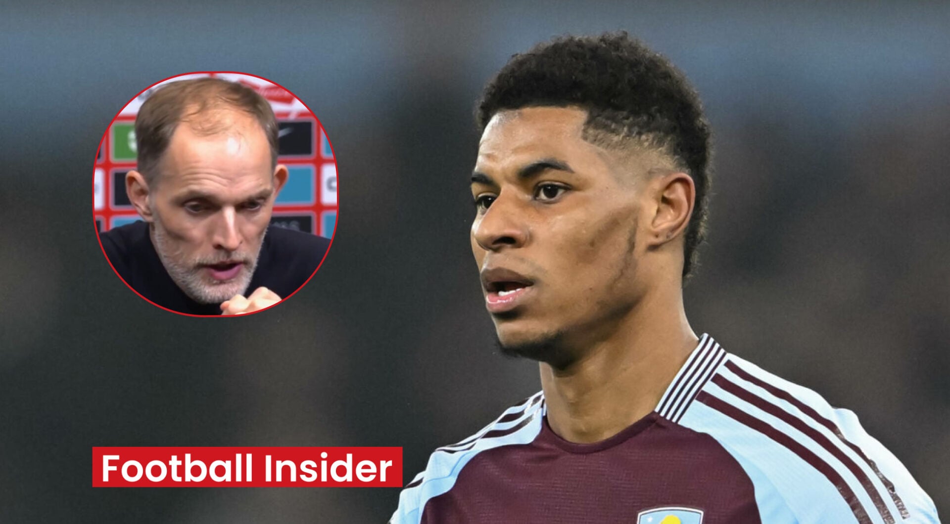 Aston Villa's Marcus Rashford responds with new message after Thomas ...