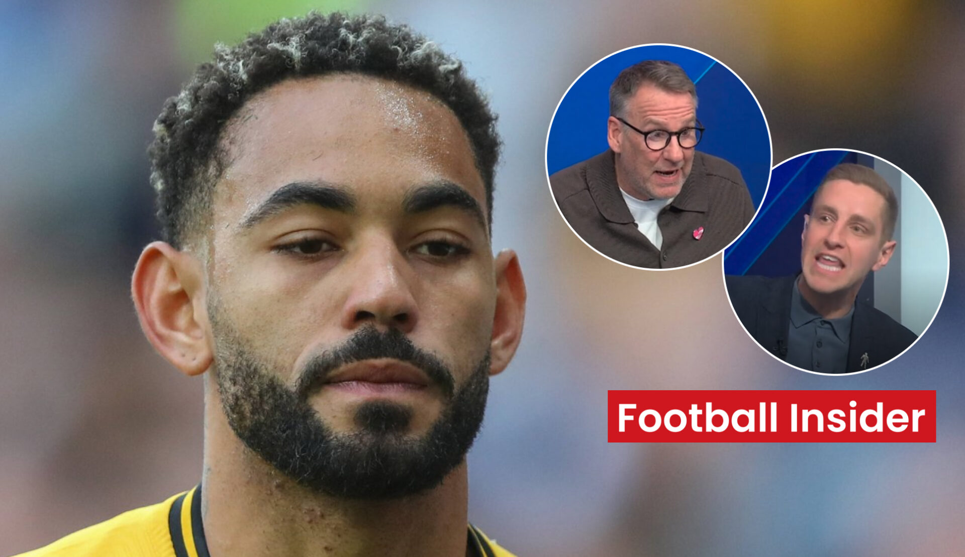 Sky Sports studio explode at Matheus Cunha in Wolves v Bournemouth: 'Is ...