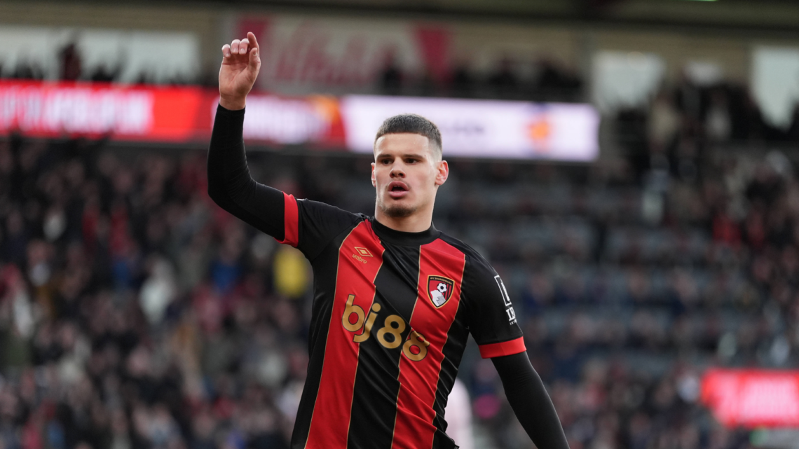 Milos Kerkez sends cryptic three-word message amid Liverpool transfer news