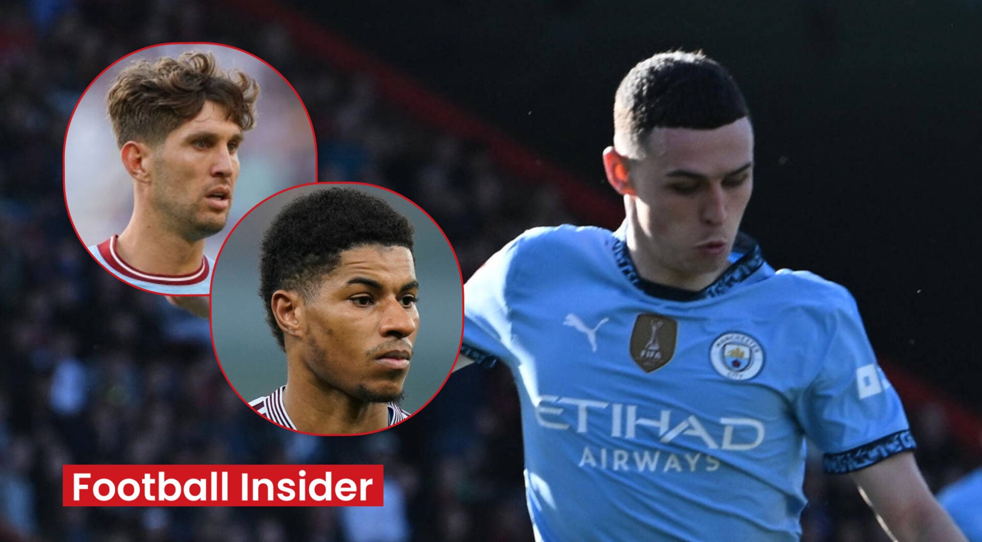 Marcus Rashford and John Stones react to Phil Foden's message after ...