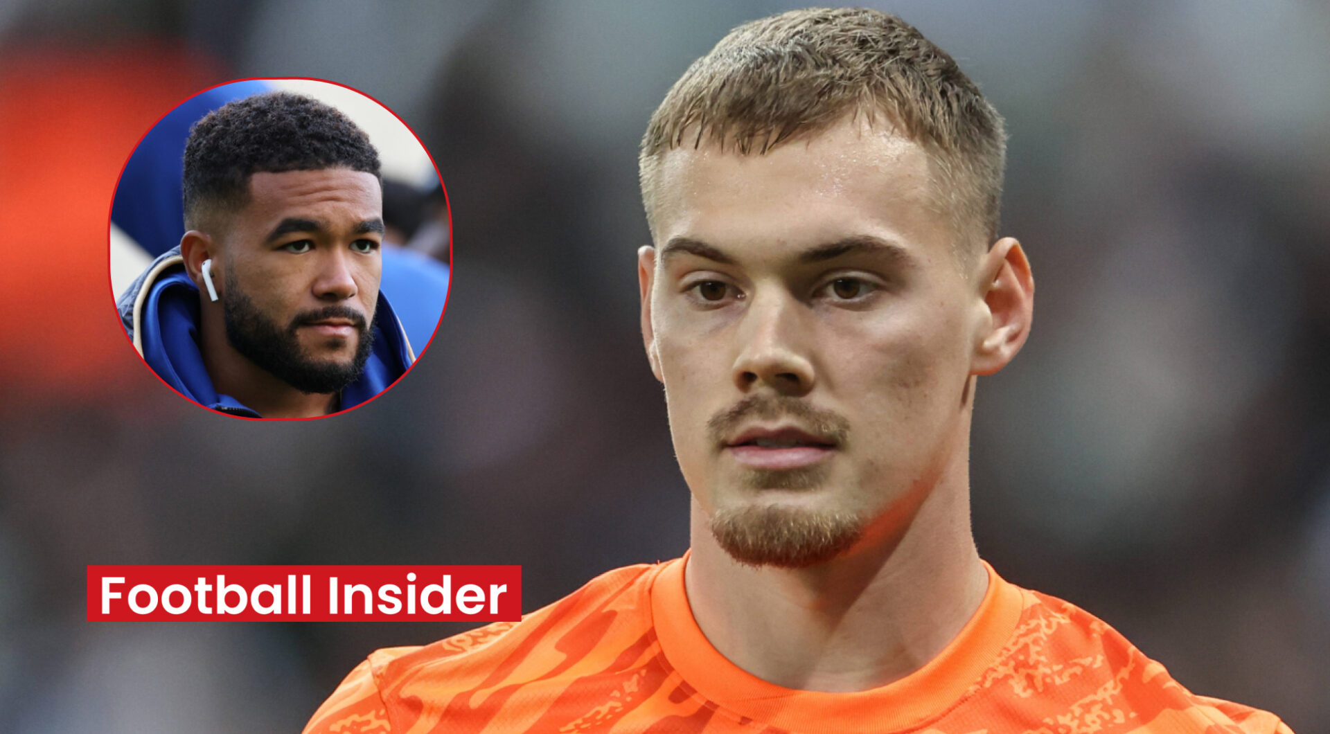 Reece James reacts to Filip Jorgensen's message after Chelsea axe