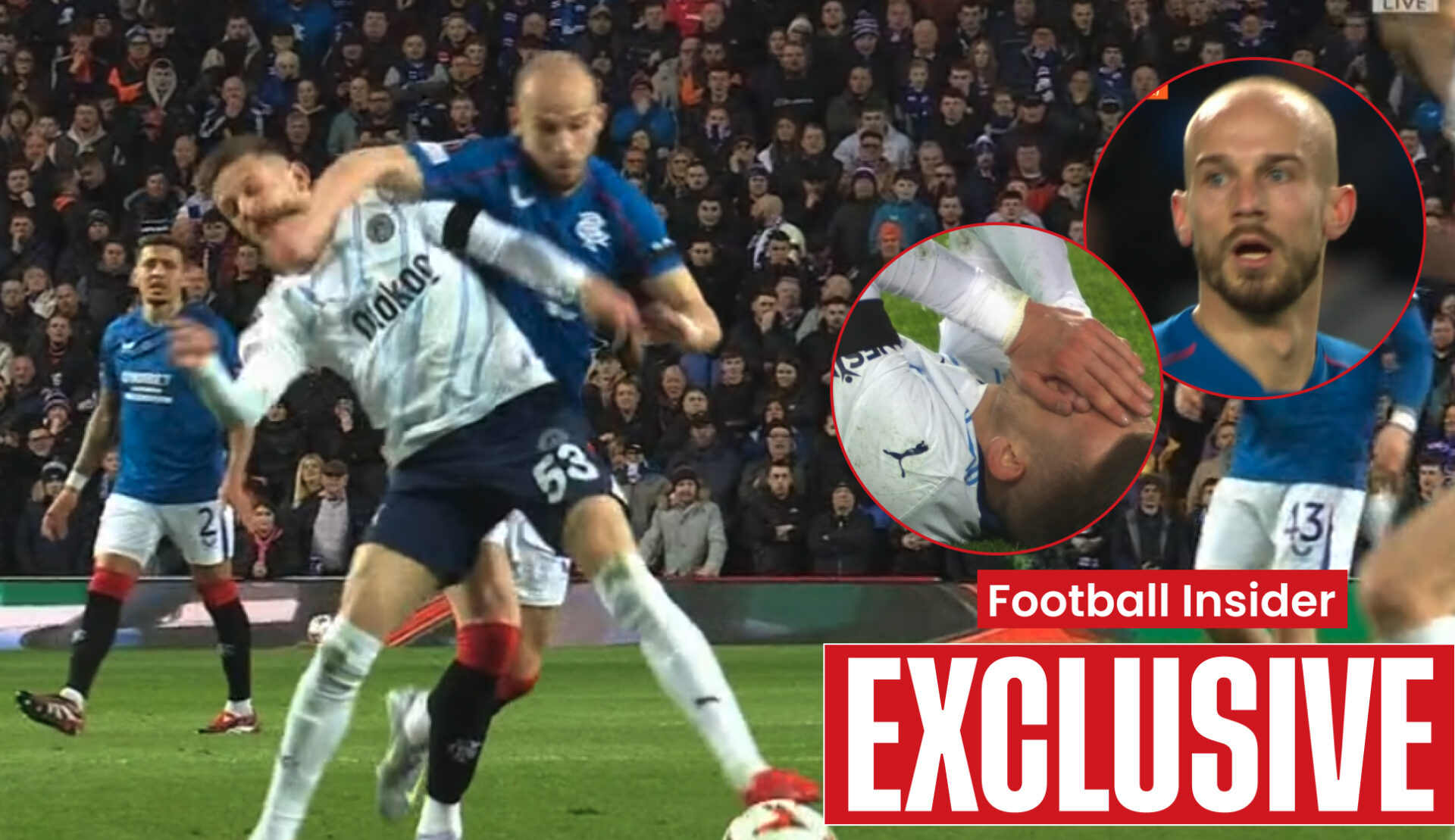 Exclusive: Ref blasted over Vaclav Cerny's 'deliberate' Rangers incident
