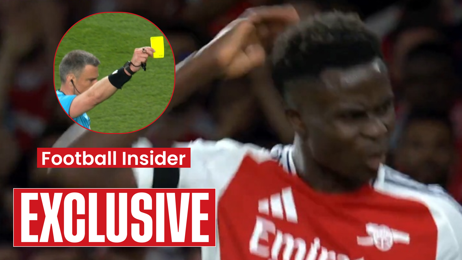 Exclusive: Ex-FIFA ref slams call after Bukayo Saka enraged in Arsenal ...