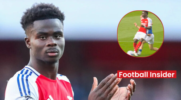 Bukayo Saka posts social media update after Arsenal injury scare