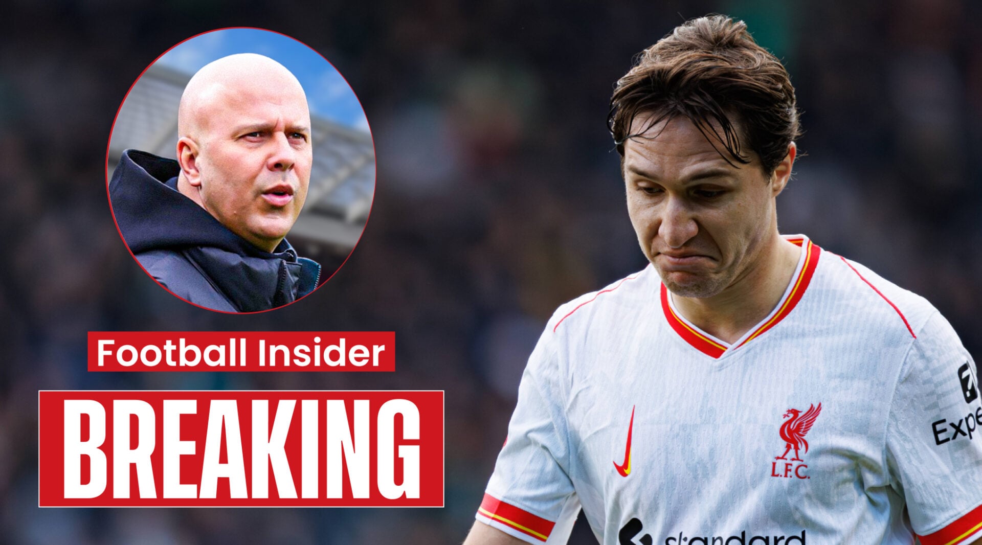 'Federico Chiesa to leave Liverpool'