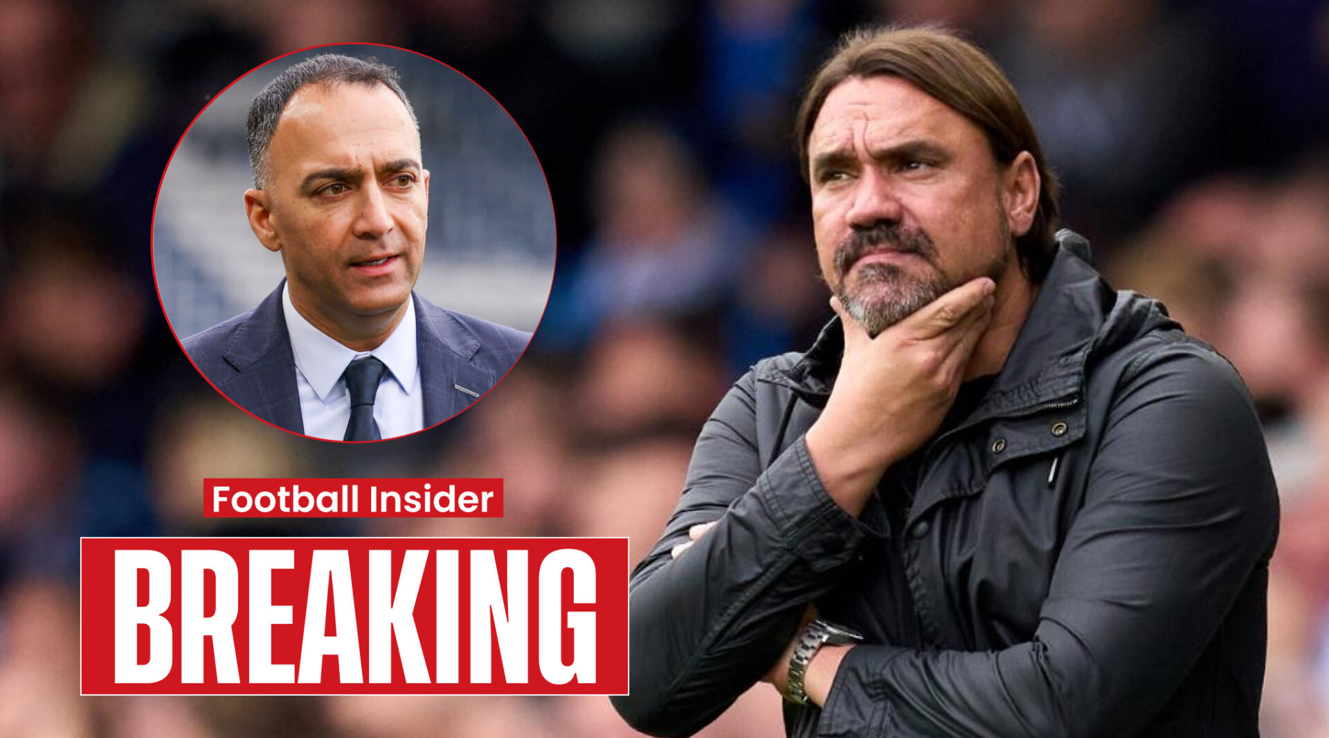 'Leeds fans send 49ers major Daniel Farke sack messages at Elland Road'