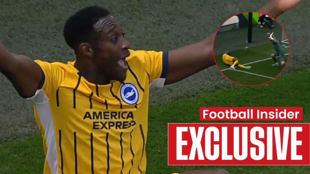 Exclusive: Danny Welbeck 'manufactured' penalty clash as Brighton lost ...