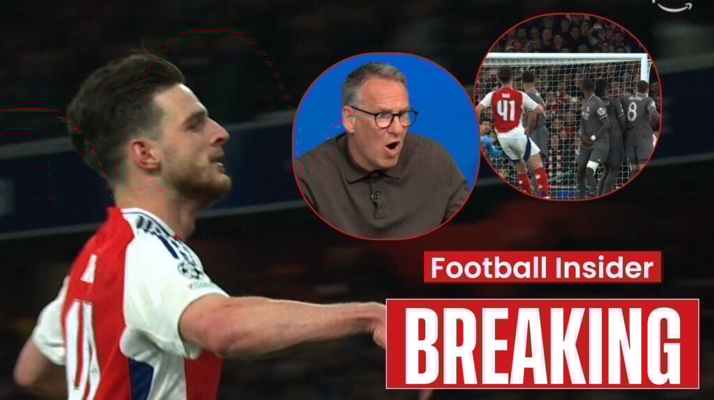 Declan Rice embarrasses Paul Merson live on Sky with Arsenal stunner v ...