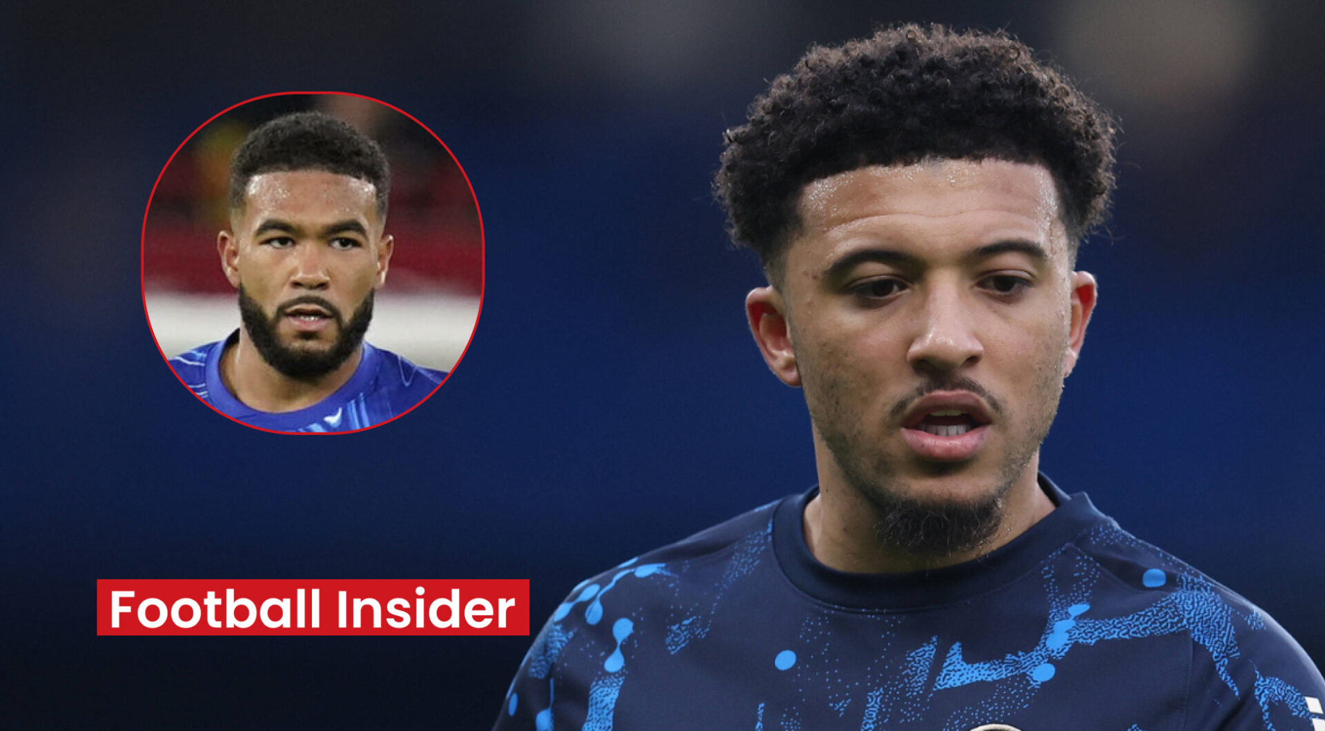 Reece James reacts to Jadon Sancho's Chelsea message after fans destroy him