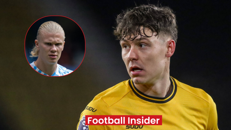 Man City star Erling Haaland sends Strand Larsen message after Wolves ...