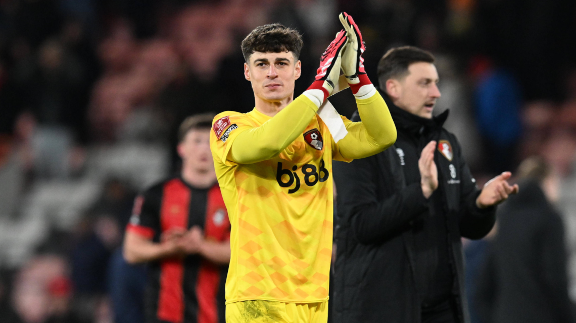 'Chelsea's Kepa Arrizabalaga training at Arsenal already'