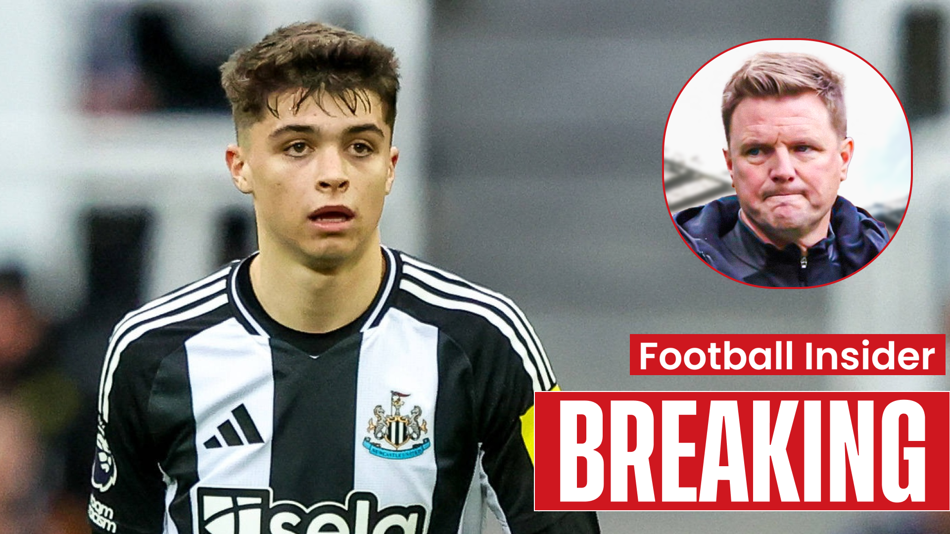 'Newcastle plan to accept Lewis Miley bid after Eddie Howe green light'