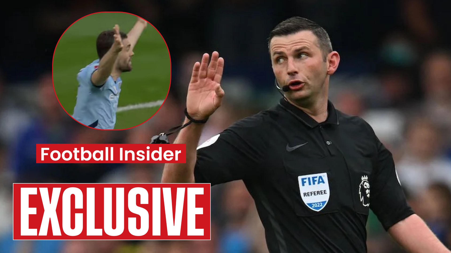 Exclusive: Michael Oliver right to deny Man City v Nottingham Forest - Ex-PGMOL boss