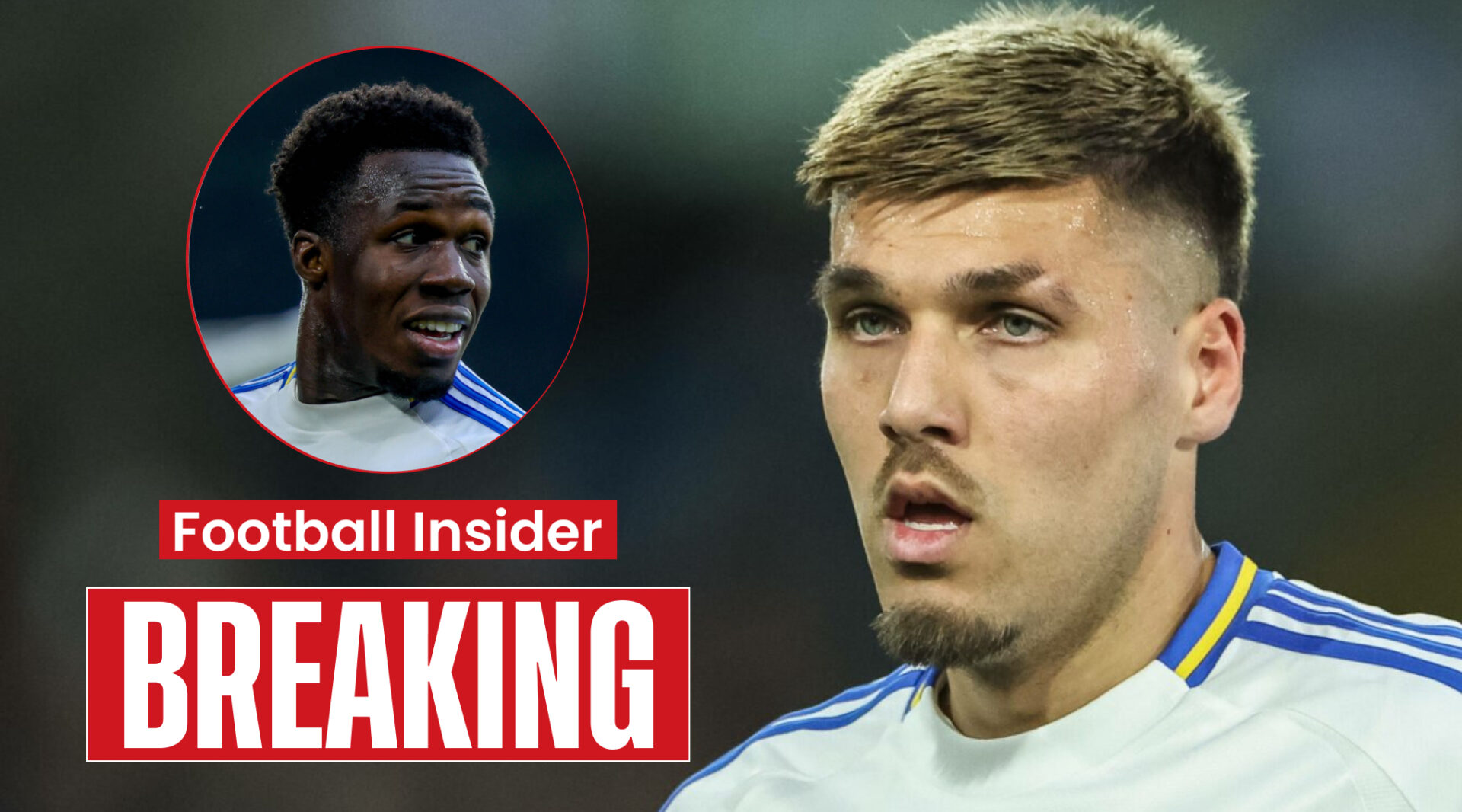 Willy Gnonto sends heartfelt message to Joel Piroe after Leeds exit rumours