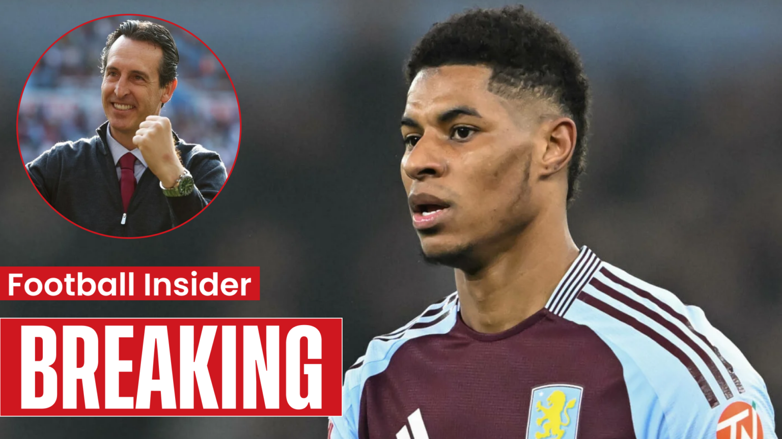 'Aston Villa plot signing of second Marcus Rashford' - Unai Emery gives ...