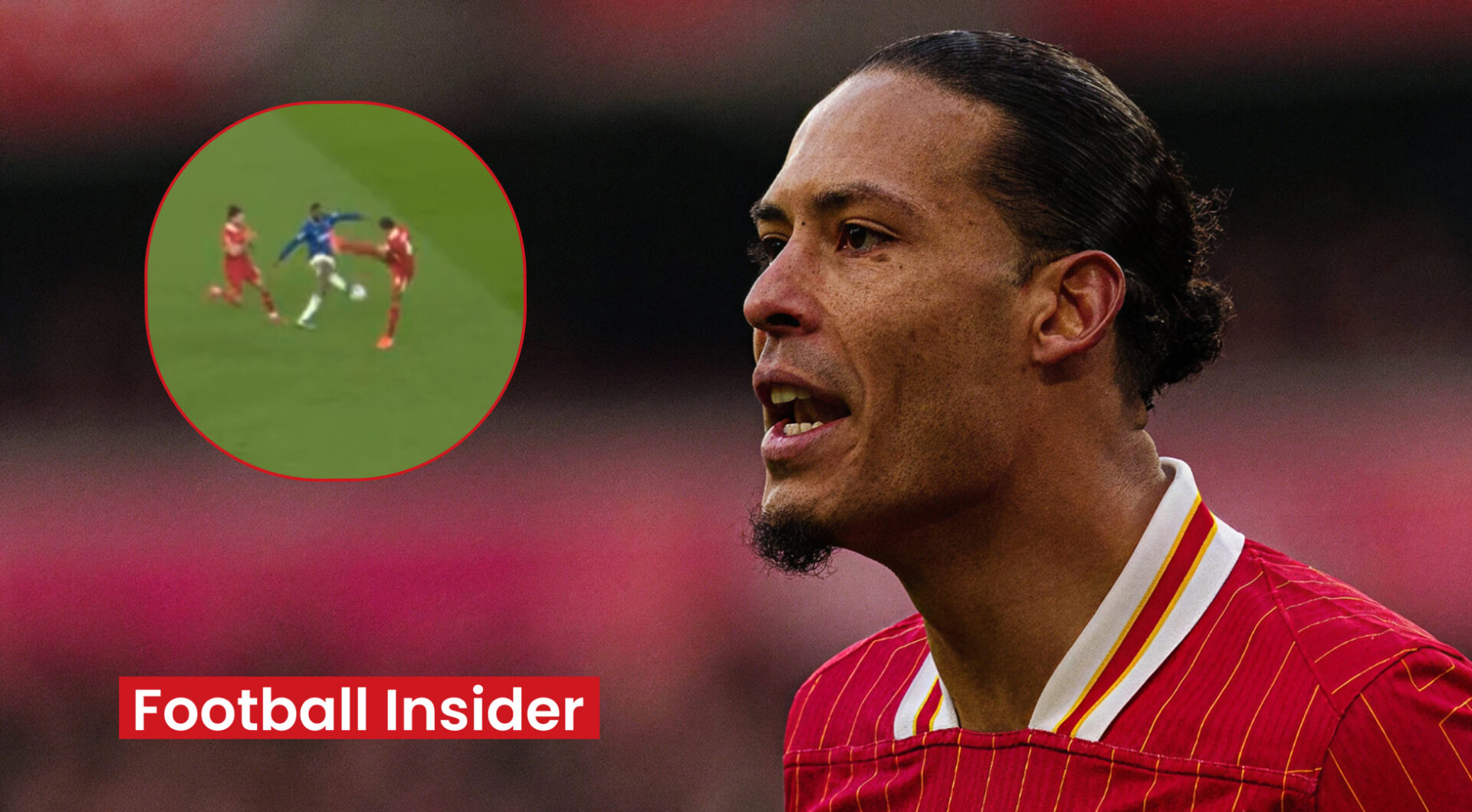 Van Dijk sends two-word message to Liverpool fans after his 'shock error'