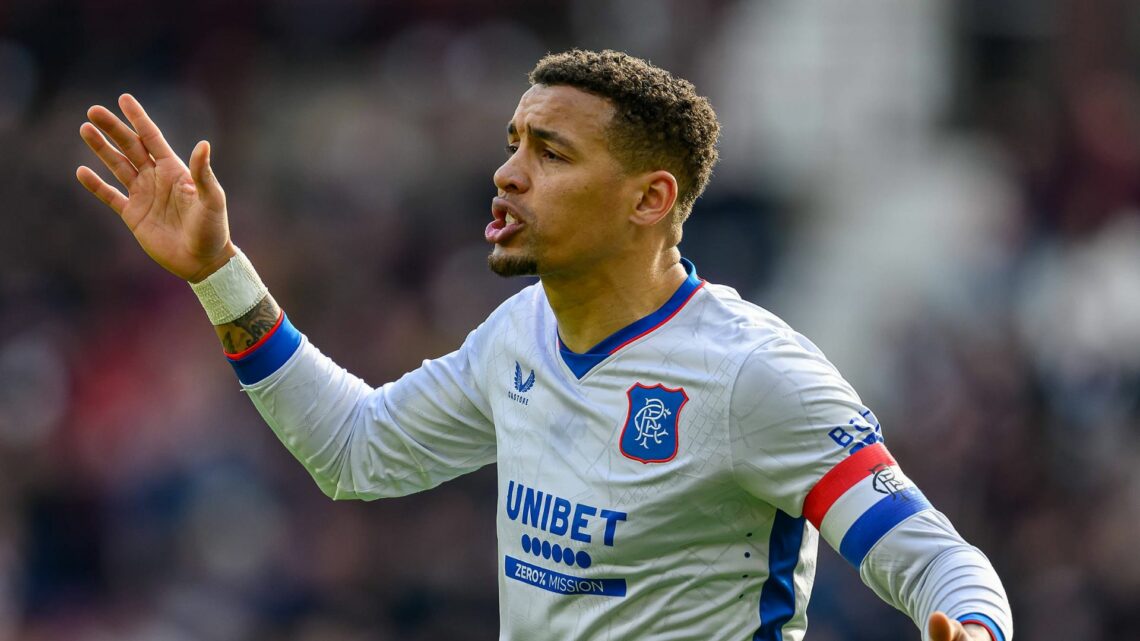 Max Aarons reacts to James Tavernier 'done' message as Rangers exit nears