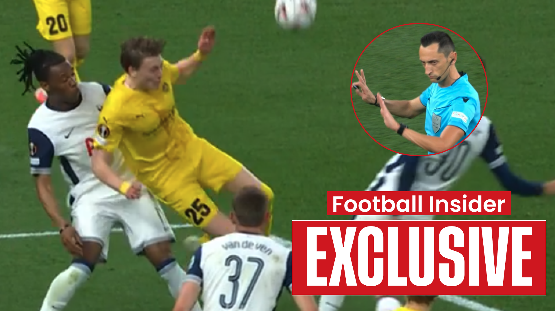 Exclusive: Ex-FIFA ref reacts after Tottenham ace Udogie survives vs ...