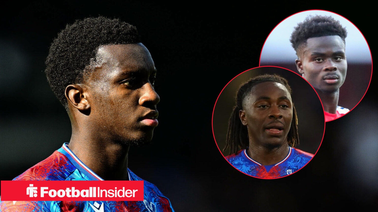 Bukayo Saka reacts to Eddie Nketiah's message after Crystal Palace bus parade