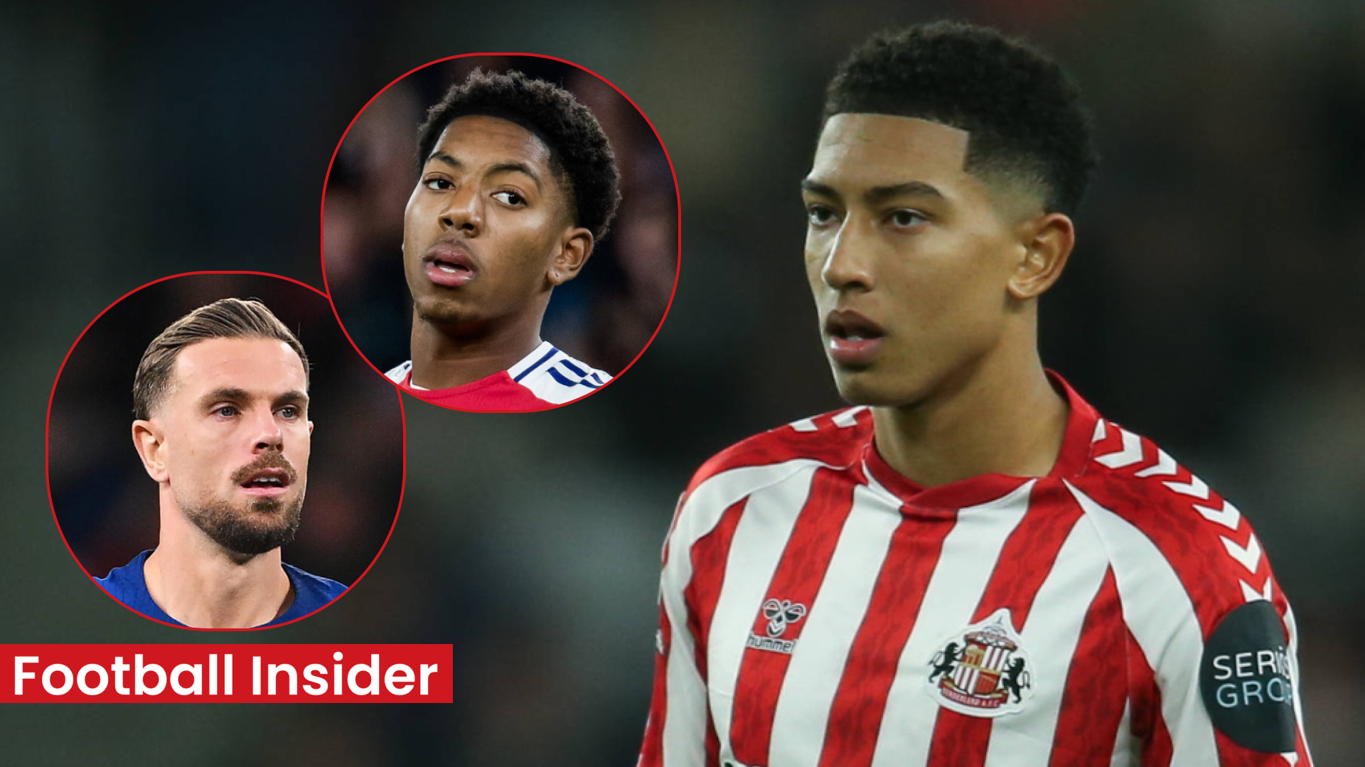 Henderson and Lewis-Skelly react to Jobe Bellingham's Sunderland message