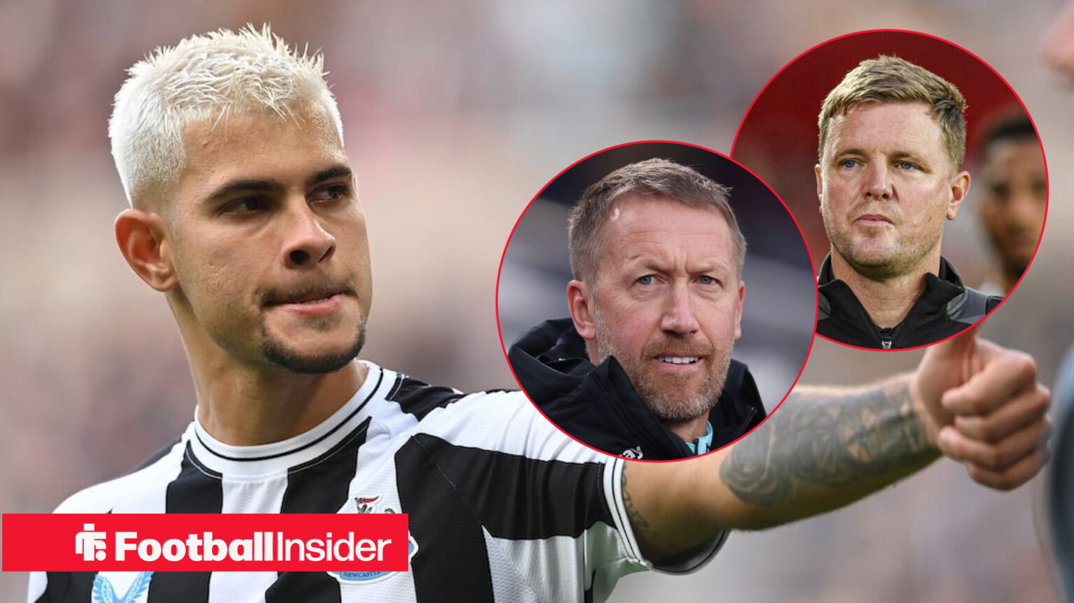 Newcastle's Bruno Guimaraes meets up with exit-linked West Ham star, images emerge