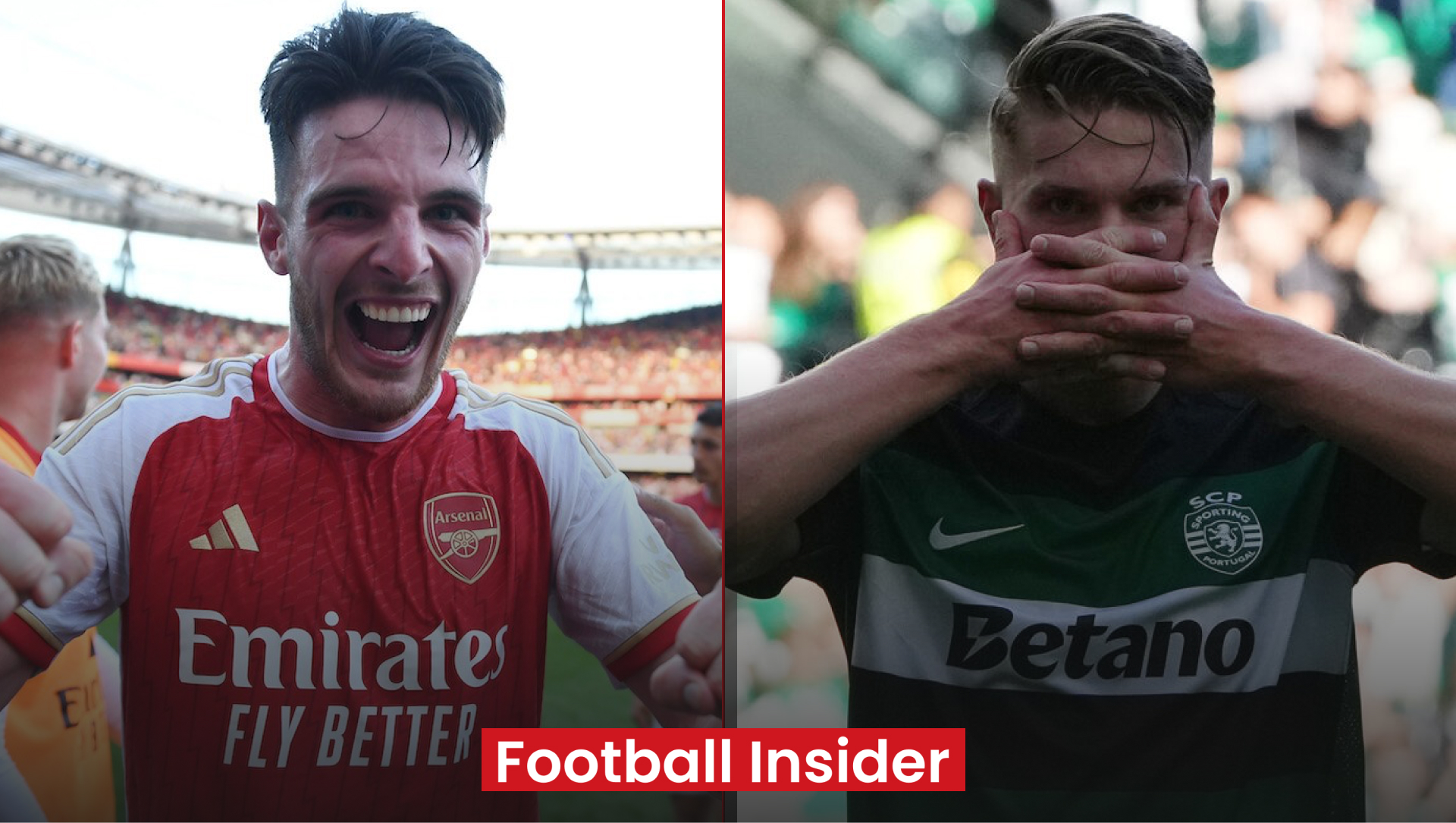 Declan Rice responds to Viktor Gyokeres message as Arsenal transfer edges closer