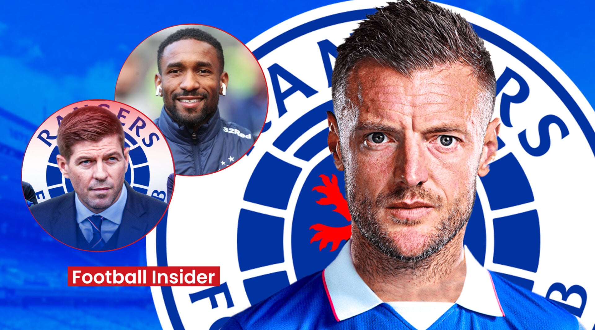 'Steven Gerrard to sign Jamie Vardy in Jermain Defoe role after Rangers ...