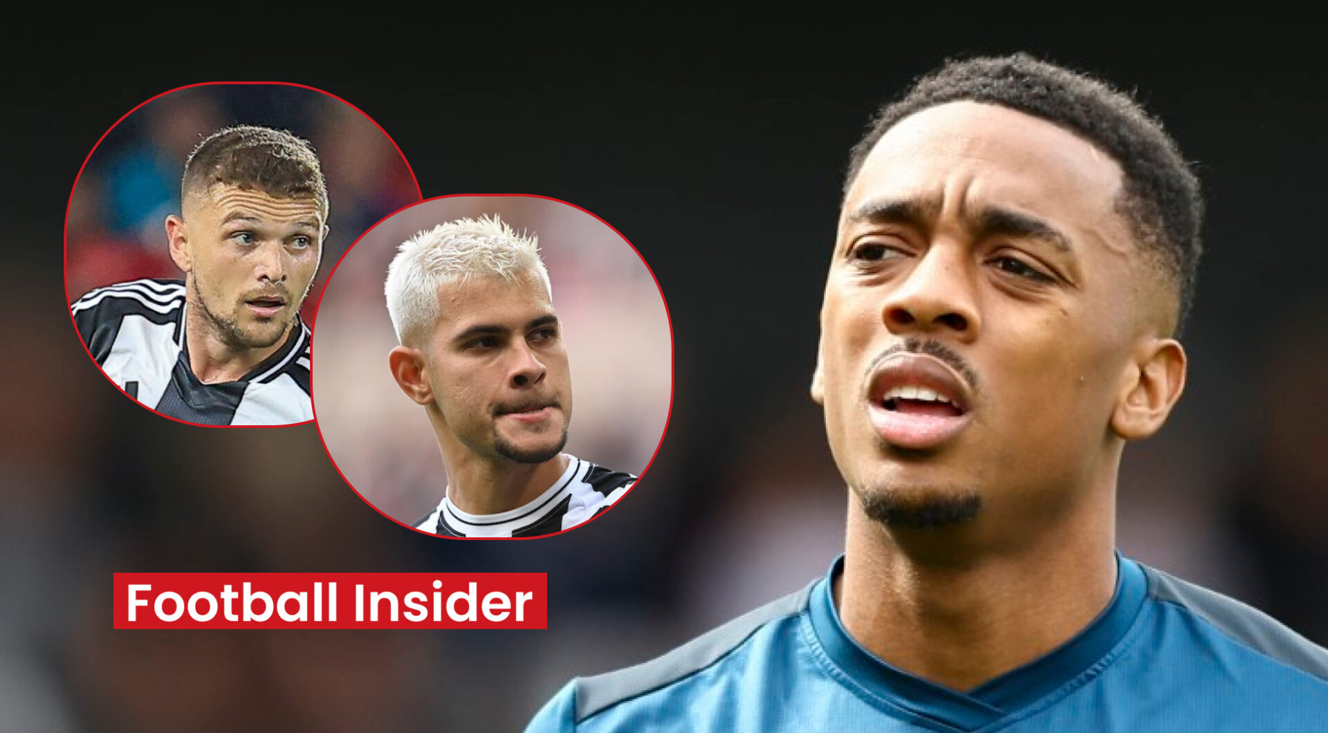 Bruno Guimaraes and Kieran Trippier react to Joe Willock's cryptic ...