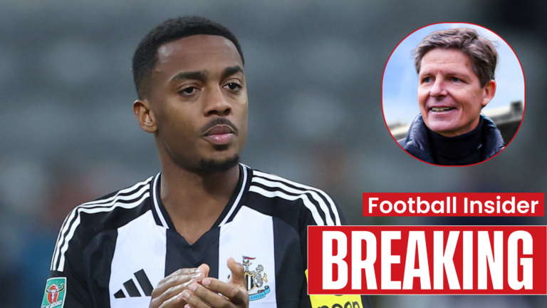 'Crystal Palace want to sign Joe Willock after Newcastle transfer mission'