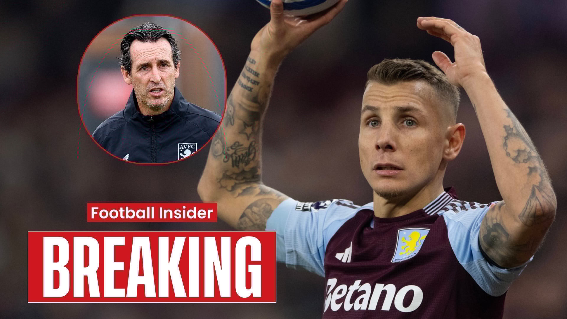 'Lucas Digne approached over Aston Villa exit amid talks update'