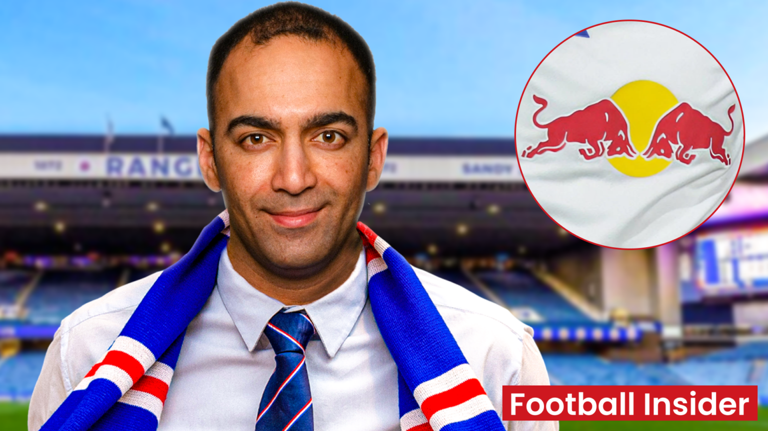 Keith Wyness reacts after 'Red Bull Rangers' latest from Ibrox