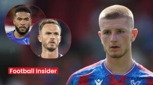 Reece James and James Maddison react to Adam Wharton's Crystal Palace ...