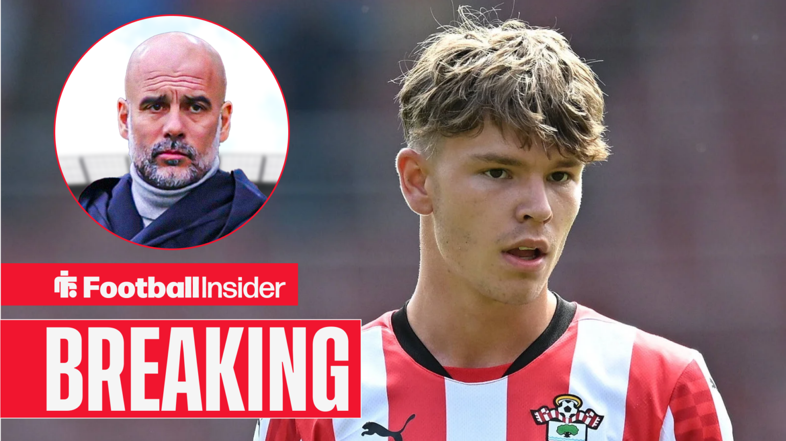 'Tyler Dibling in shock Southampton twist as Man City watch on'