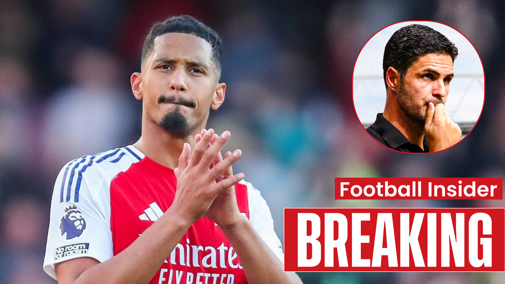 'Arsenal accelerate William Saliba talks after Real Madrid update'