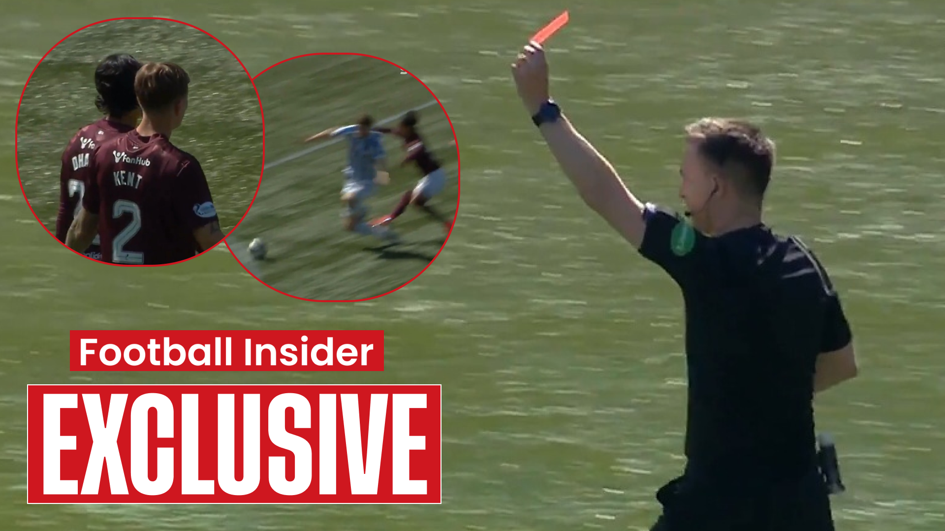 Exclusive: Hackett reacts to Yan Dhanda's Hearts red card controversy ...