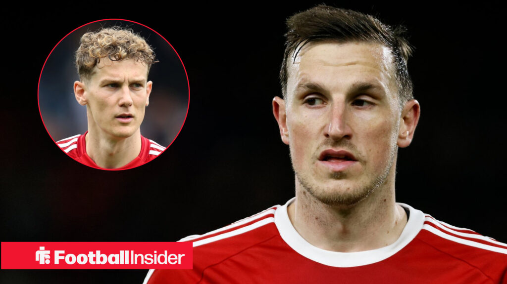 Ryan Yates reacts to Chris Wood announcement at Nottingham Forest